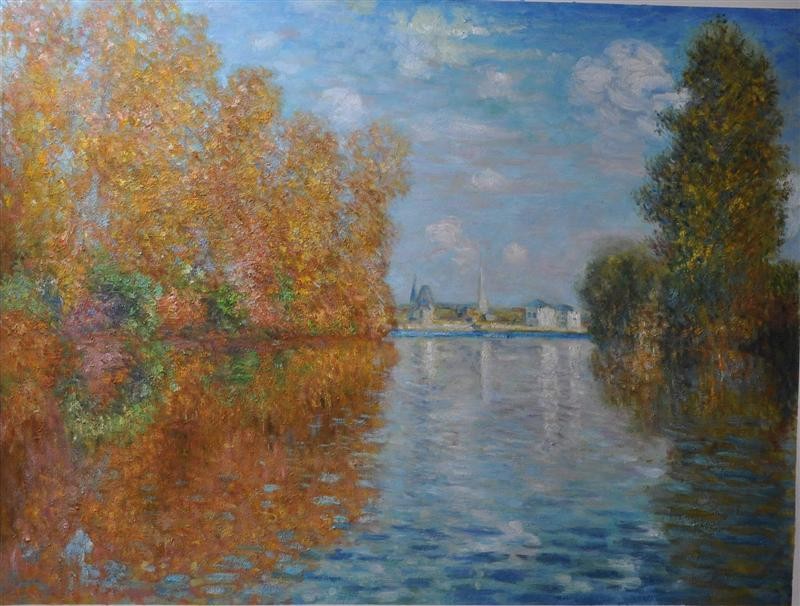 Autumn Effect at Argenteuil by Claude Monet